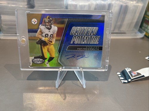 2022 Panini Certified Certified Potential Signatures Pat Freiermuth /75 ...