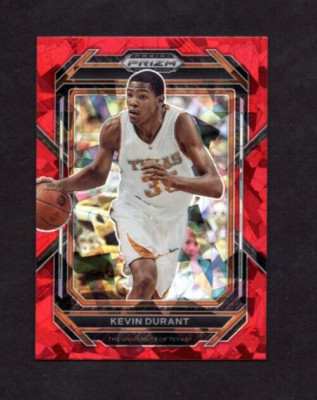 2023 Panin Priszm Basketball Red Ice Kevin Durant Texas Longhorns #70 ...