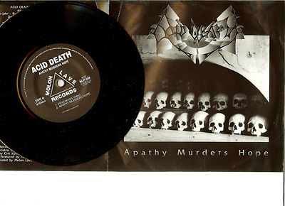 ACID DEATH¤DEATH METAL¤APATHY MURDER HOPE-1992-MOLON LAVE RECORDS-N M ...