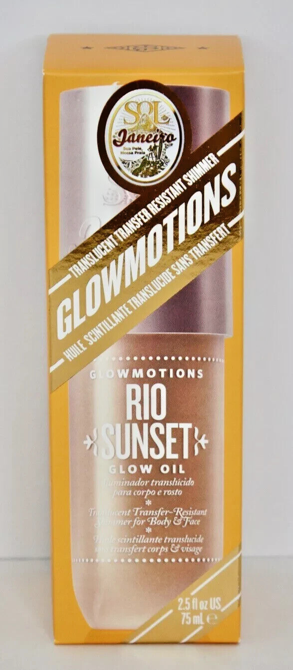 SOL DE JANEIRO Glowmotions Glow Body Oil 75ml - Rio Sunset BRAND NEW IN ...
