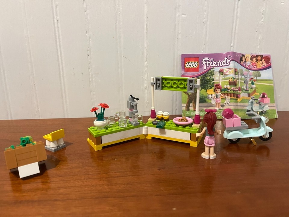 LEGO FRIENDS MIA'S LEMONADE STAND set #41027 - 100% Complete | eBay