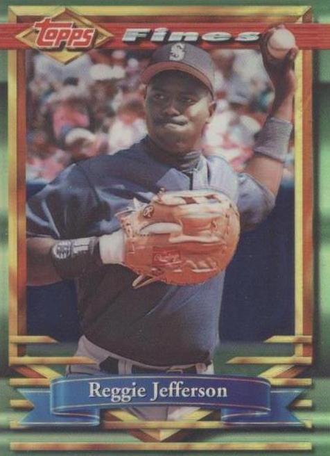 1994 Topps Finest - Reggie Jefferson #333 Refractor for sale online | eBay