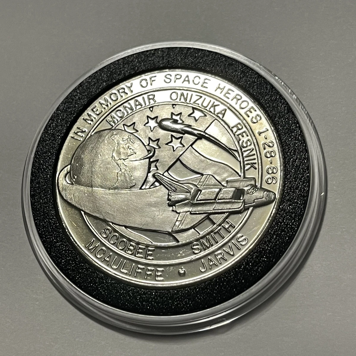 Space Shuttle Challenger Coins