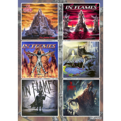 In Flames Albums Sticker Pack | Colony Clayman Foregone Heavy Metal ...