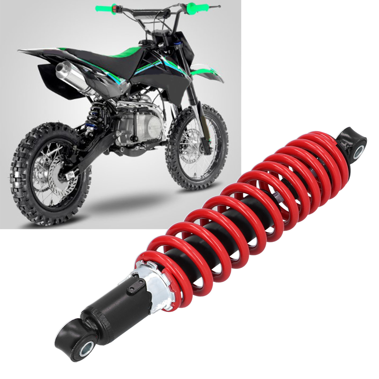 Rear Suspension Damper 12.6in Suspension Spring Shock Damper Motorcycle ...