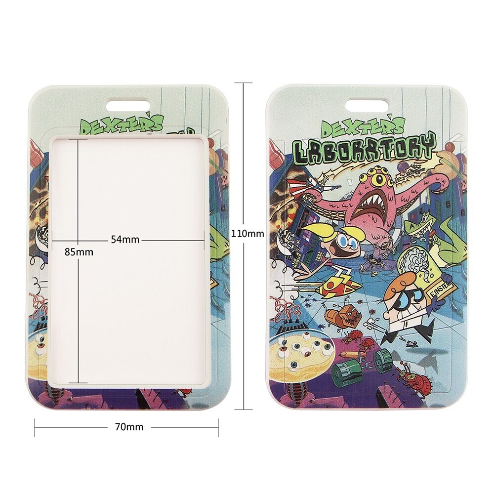 Dexter's Laboratory Cartoon Dee Dee Dexter Lanyard With ID Badge Holder ...