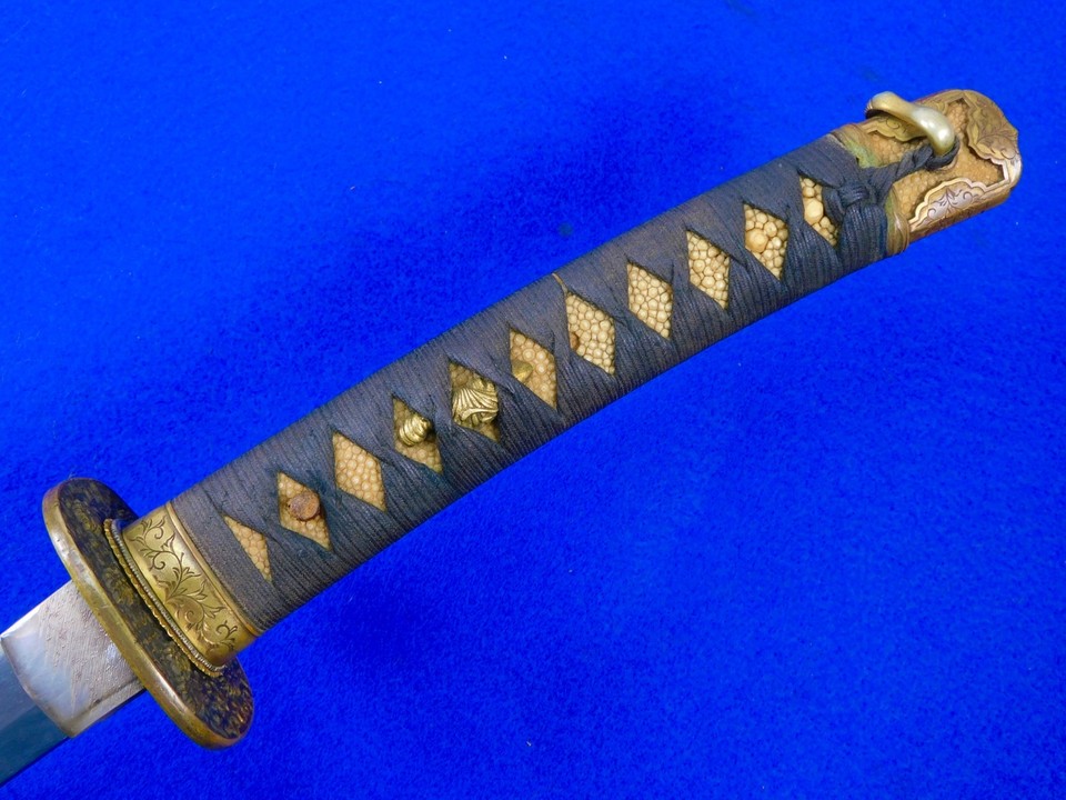 Antique Japanese Tachi Sword w/ Scabbard 16th Century Katana Blade | eBay