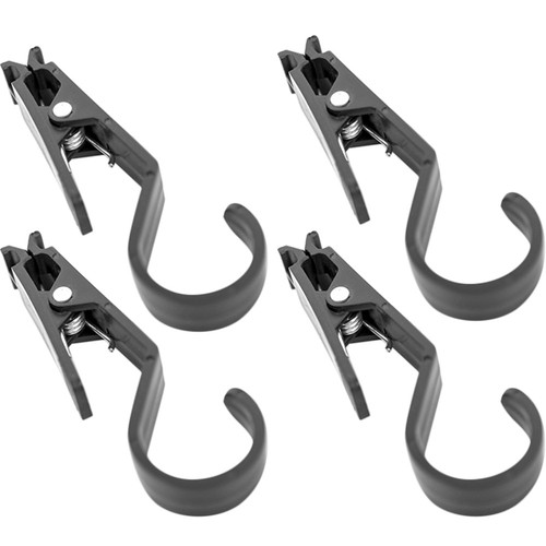 4 Pcs Tent Hook tent Pole Clips Outdoor Clamp Canopy for Hanging | eBay