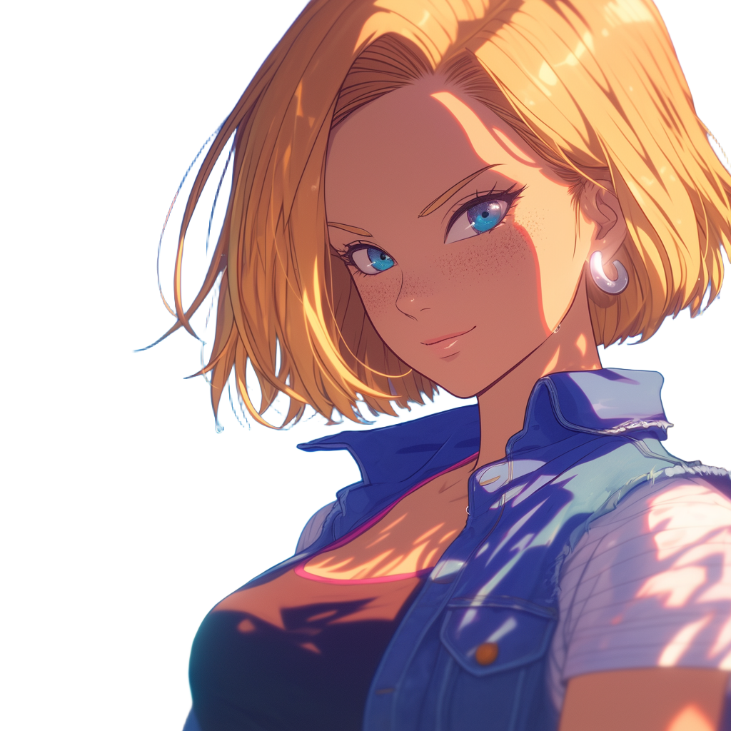 Android 18 Dragon Ball Z Vinyl Car Decal Sticker 7" Weatherproof | eBay