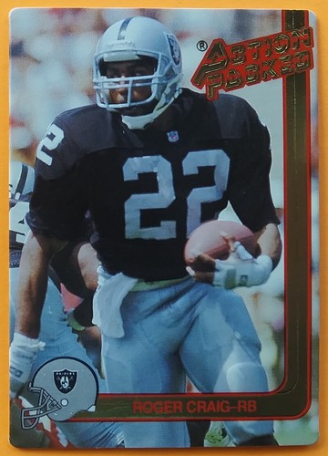 1991 Action Packed #78 Roger Craig Football Card (Oakland Raiders) | eBay