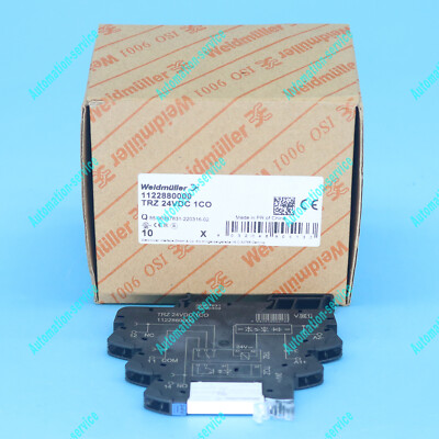 10PCS/1Box NEW TRZ 24VDC 1CO 1122880000 relay For Weidmuller Free ...