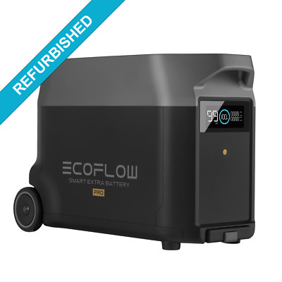 ECOFLOW Refurbished Zusatzakku 3600Wh LiFePO4 für DELTA Pro ...