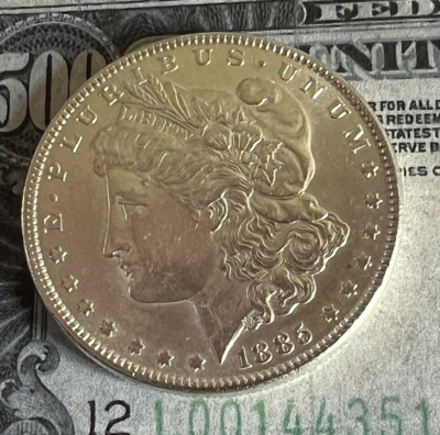 1885-P High Grade - Uncirculated - Proof Like - Morgan Silver Dollar | eBay