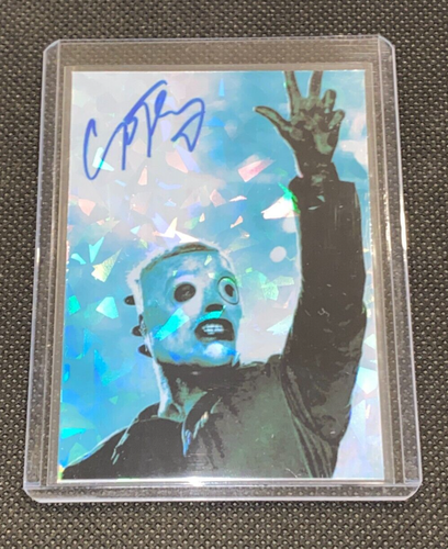 Corey Taylor Slipknot Custom Holofoil Refractor Prizm Card in top ...