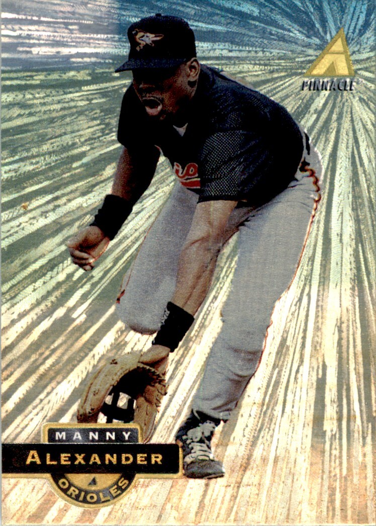 1994 PINNACLE MUSEUM COLLECTION MANNY ALEXANDER BALTIMORE ORIOLES #35 ...