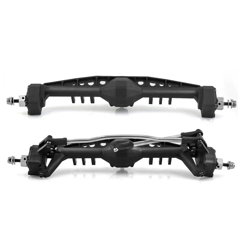 Complete Plastic Currie F9 Portal Axle For RC Axial Capra UTB10 1.9 1/ ...