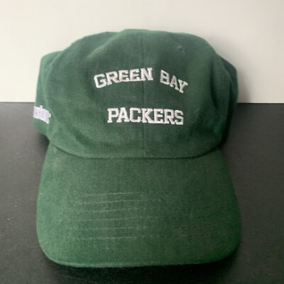 Vintage Athletic NFL Green Bay Packers Logo Prestone Hook & Loop Hat ...