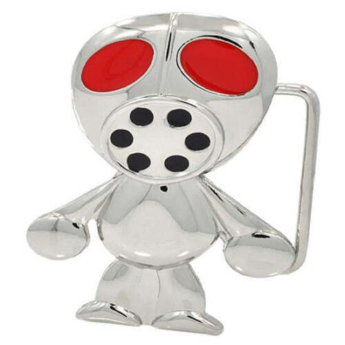 Alien Boy Belt Buckle Red Eyes Sci Fi Fantasy Gifts New | eBay