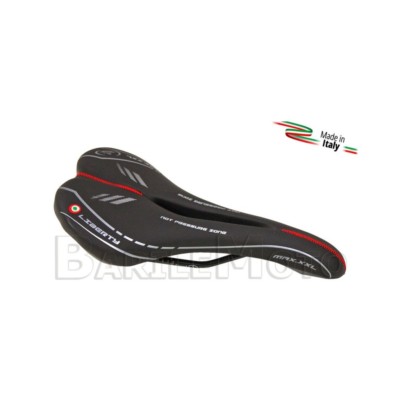 Sella MONTEGRAPPA LIBERTY MAX ANTIPROSTATA Nero Bici CORSA - STRADA ...