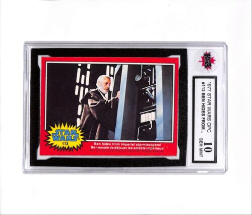 1977-78 Star Wars OPC Ben Hides From... KSA 10 . #113 | eBay