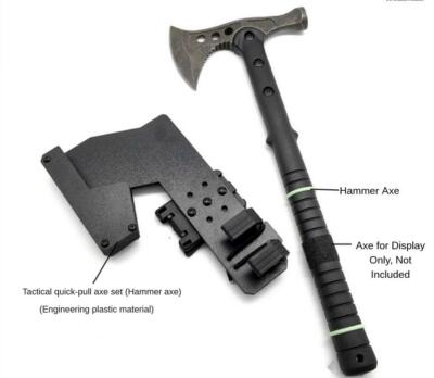 Outdoor Tactical Belt Molle Axe Sleeve Sheath Holder For Pointed/Hammer ...