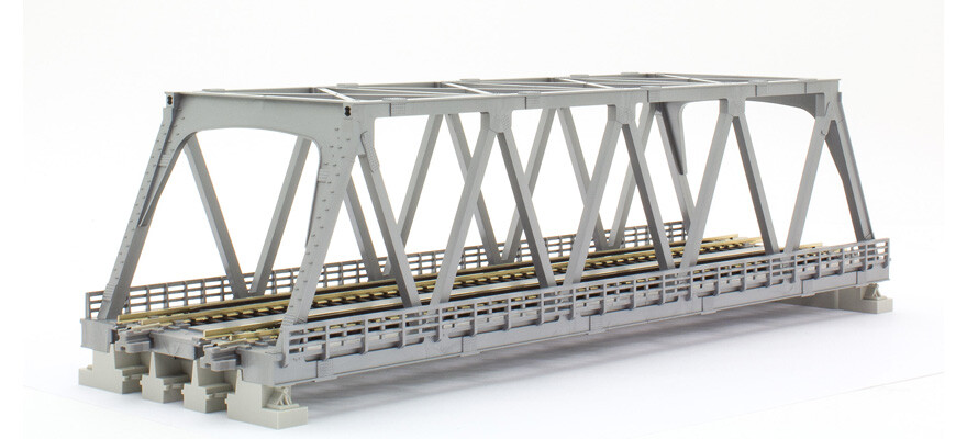 Kato N Double-Track Truss Bridge 9-3/4in 24.8cm (silver) 20-437 | eBay