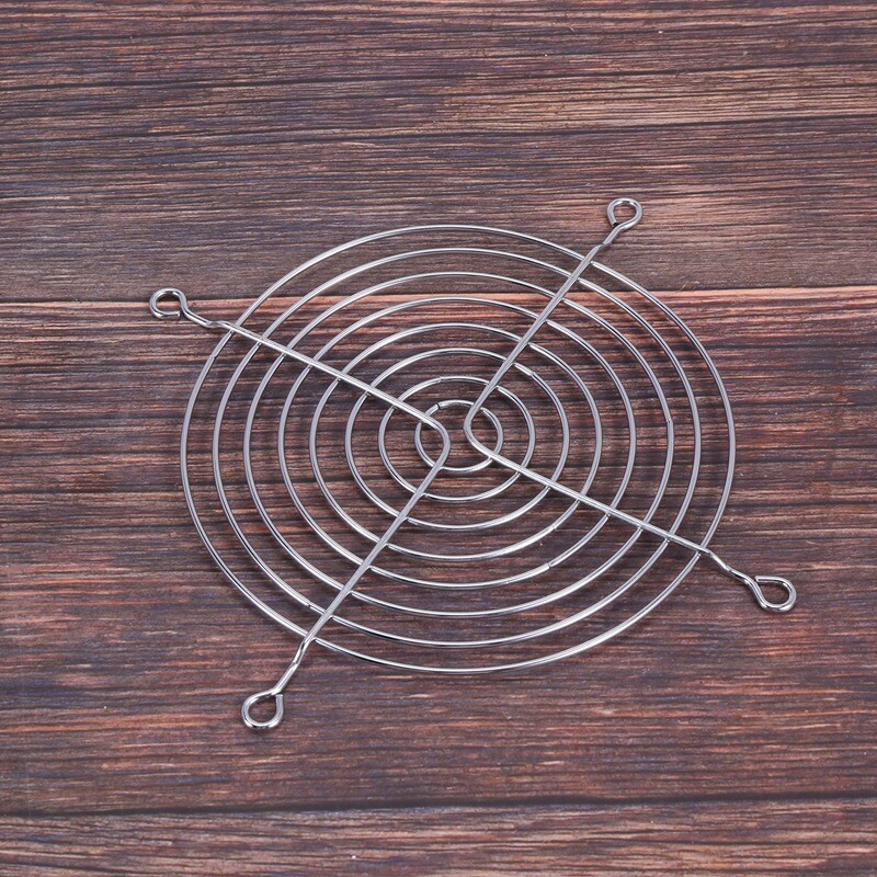 2X(10pcs Computer PC Cooling Fan Mesh Cover Metal Fan Shield -120mm ...