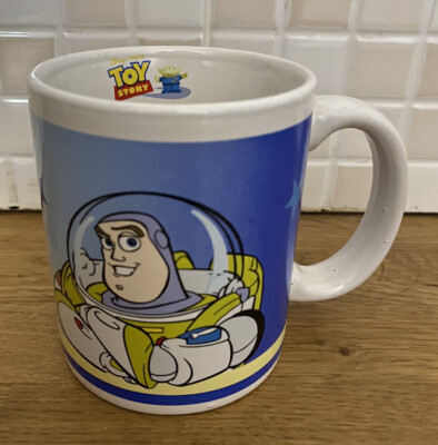 Disney Pixar Toy Story Mug Buzz & Woody Ceramic Good Cond | eBay UK