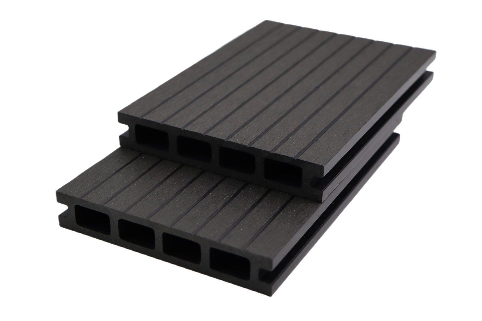 Black Composite Decking Packs- PER SQUARE METRE- FREE Fixings | eBay