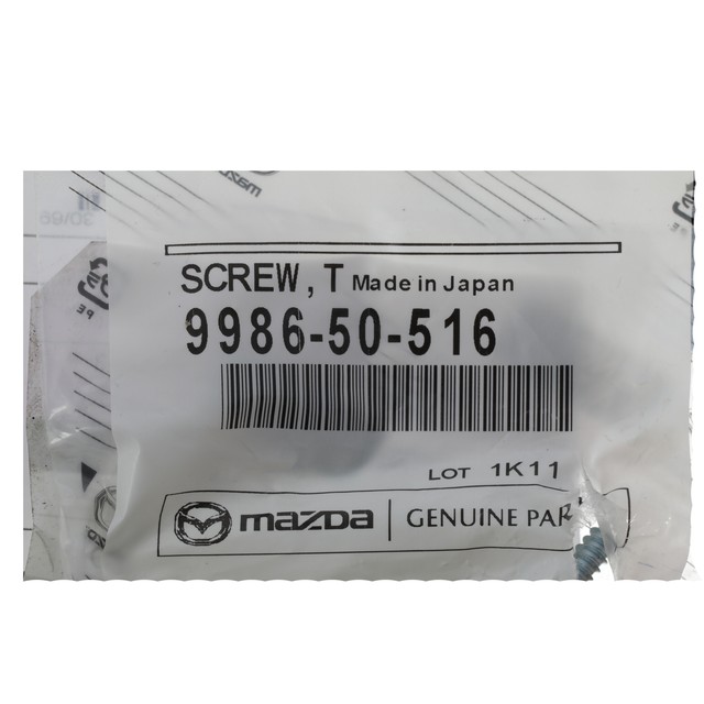 Mazda 998650516 Genuine OEM Factory Original Mount Bracket Screw for ...