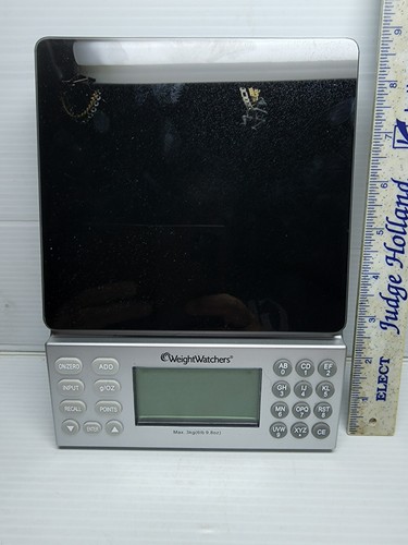 Weight Watchers Food Prep Scale/Calculator Works No Issues | eBay