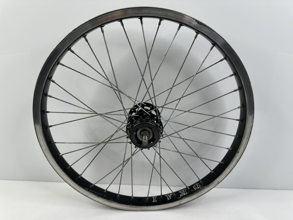 Vintage Ukai 7C Sunshine BMX Racing 20” Wheel Set 36s SunTour Black ...