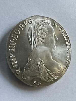 Silbermünze Maria Theresia DG BURG GO TYR 1780 ARCHID AVST DUX SF ...