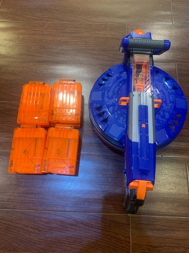 Nerf N-Strike Elite Hail Fire Blaster with 8 Clips | eBay