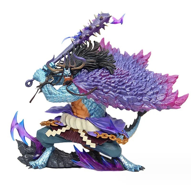 30cm One Piece Kaido Four Emperors Beast Pirate Figure Statue Model Toy ...