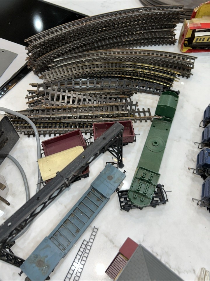 Triang Railway Engineer Carriages Signals Track Job Lot | eBay UK