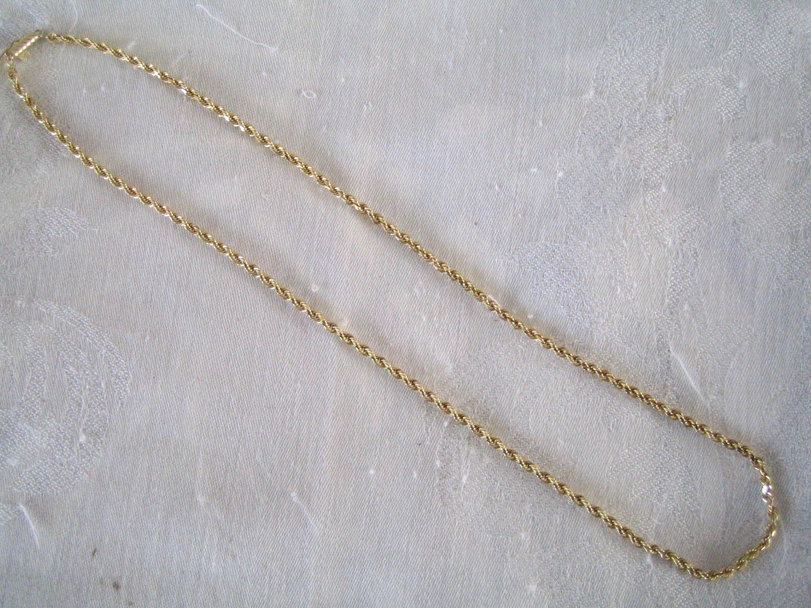 Michael Anthony 14k Gold 20" Diamond-Cut Rope Chain ~ 11.9g | eBay