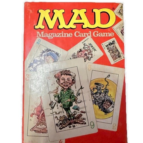 Vintage MAD Magazine Card Game Parker Brothers 1980 Complete | eBay