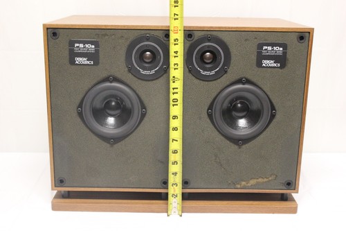 Design Acoustics PS-10a Point Source 3-Way Loudspeakers Matching Pair ...