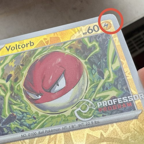 Pokémon 151 Voltorb Professor Program Stamped Reverse Holo 100/165 | eBay
