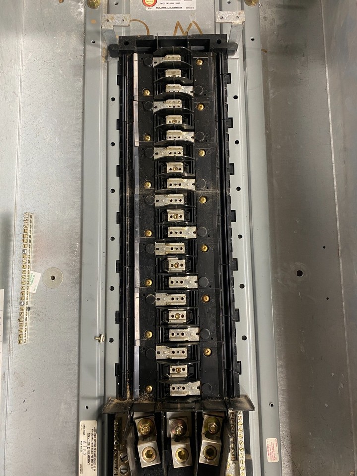 Square D NEHB Panelboard 225A 3PH 480Y/277V Type 1 Encl 4W 42 Space CAN ...