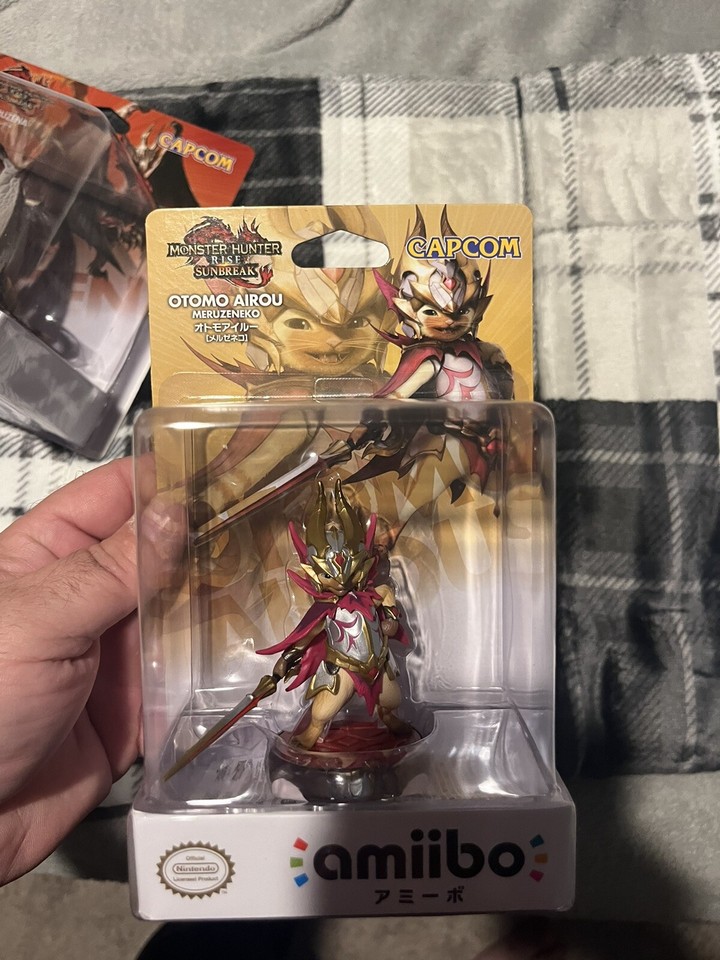 MONSTER HUNTER RISE SUNBREAK Malzeno Palamute Palico amiibo 3 Type Set JAPAN | eBay