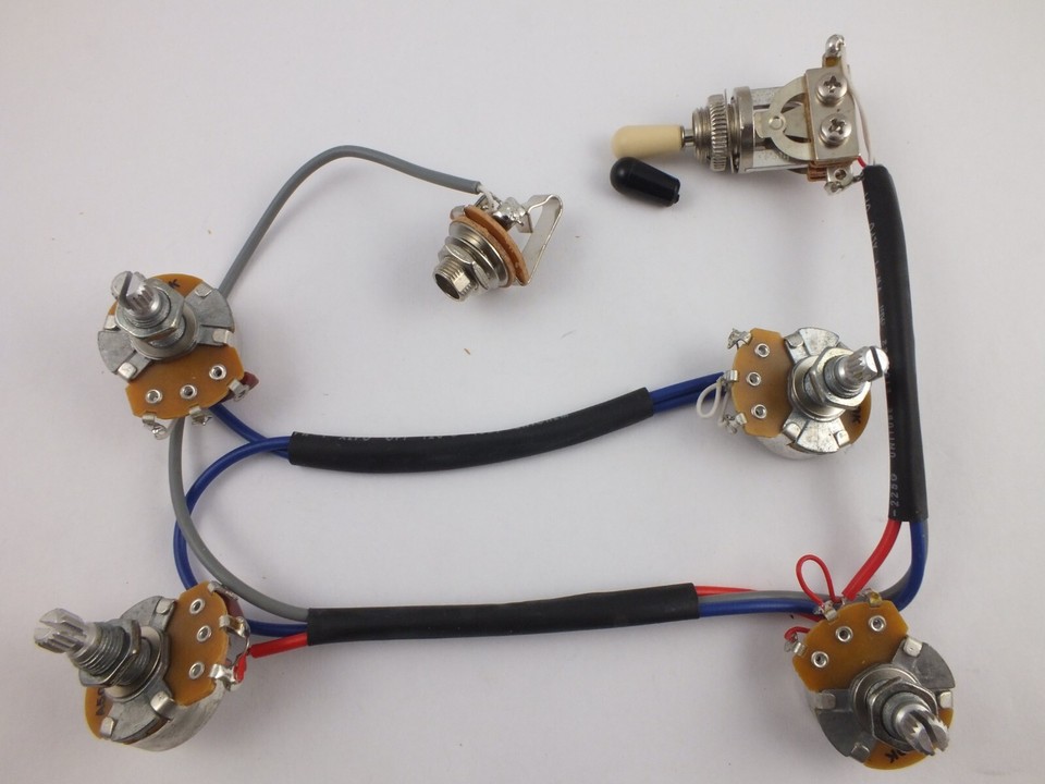 Wiring Harness for Epiphone Dot Guitar or generic 335 style guitar | eBay