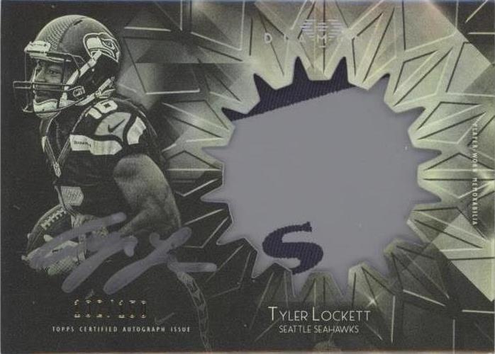 2015 Topps Diamond - Rookie Autograph Jumbo Patch Tyler Lockett #RAJP ...