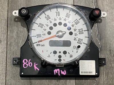 02-08 Mini Cooper R50 R52 R53 OEM Speedometer Speedo Instrument Cluster ...