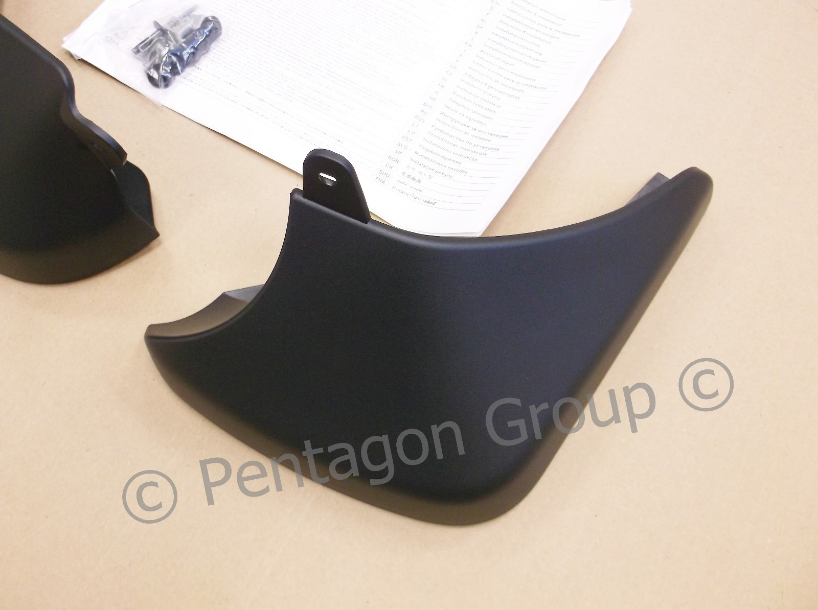 New Genuine Vauxhall Mokka X 2017-ON Rear Mudflap Mud Flaps Guard Kit ...