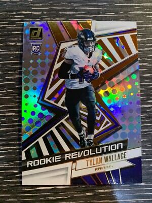 2021 Donruss Rookie Revolution Tylan Wallace Baltimore Ravens REV-TWA ...