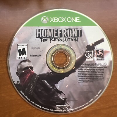 Homefront: The Revolution (Microsoft Xbox One, 2016) - DISC ONLY ...