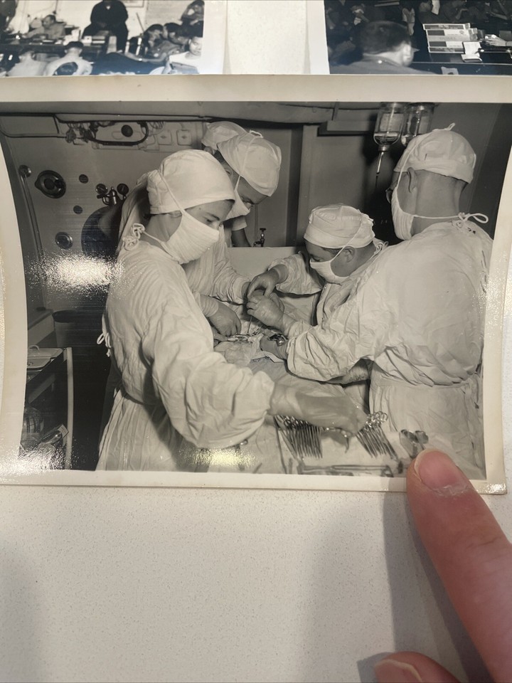 Navy Photo Lot Of Hospital Ship, Medic, Surgery, Doctor, Medical, WWII ...