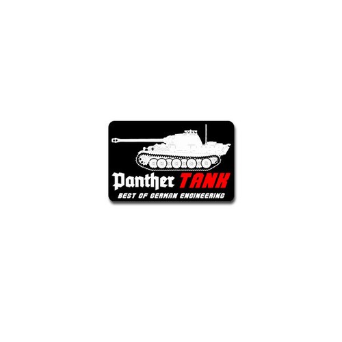Panther TANK Aufkleber Sticker German Engineering Panzer 11x7cm#A4162 ...